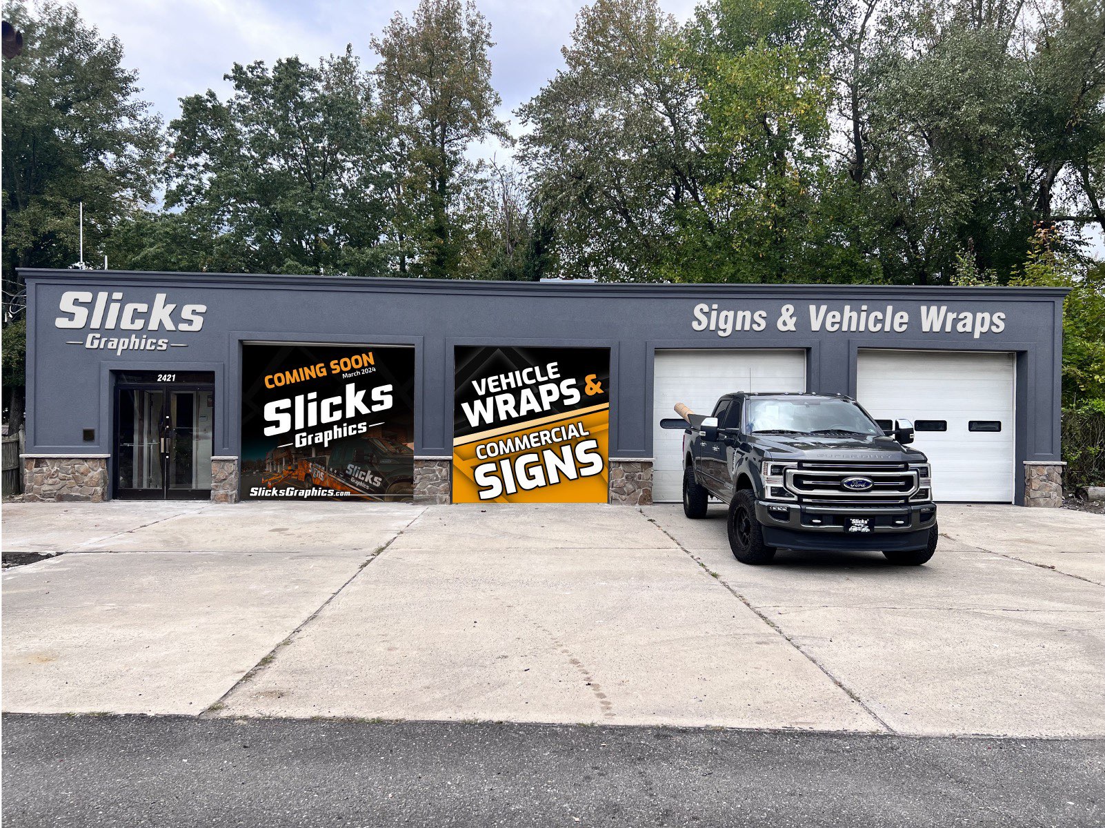 Mt. Holly, NJ | Signs & Vehicle Wraps | Slicks Graphics