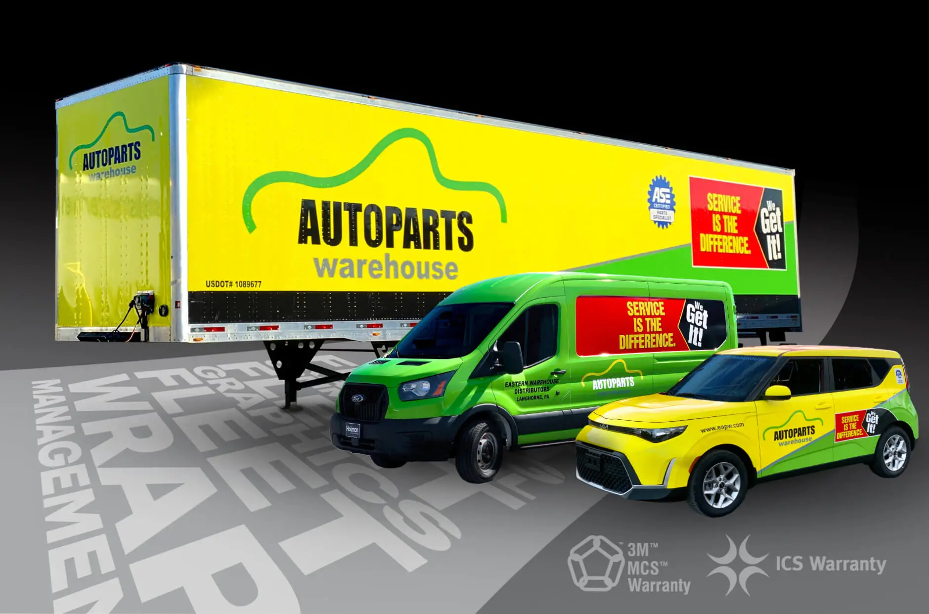 Commercial Fleet Graphics & Wraps | Nationwide Service
